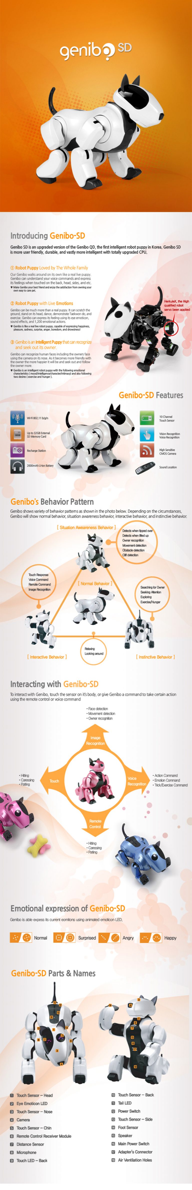 Genibo SD | On Sale | Your Friendly Robot Dog | Tribotix