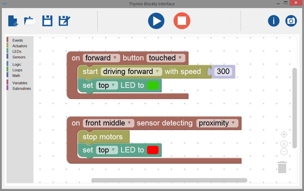 Thymio USB | Discover Coding with Your Kids | Tribotix